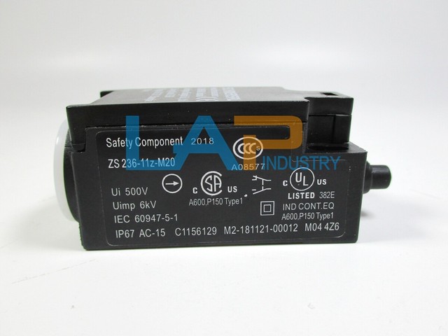Schmersal ZS 236-11z-m20 Limit Switch ZS23611ZM20 for sale online | eBay