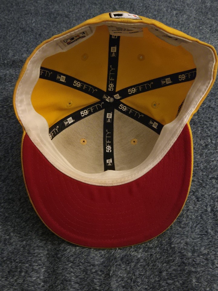 New York Yankees World Series 1996 New Era 9Fifty SnapBack Yellow Hat | eBay