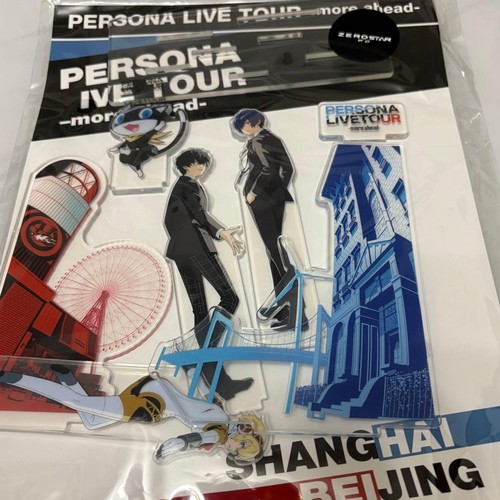 Persona Live Acrylic Stand Shanghai Limited Persona 5 Persona 3 | eBay