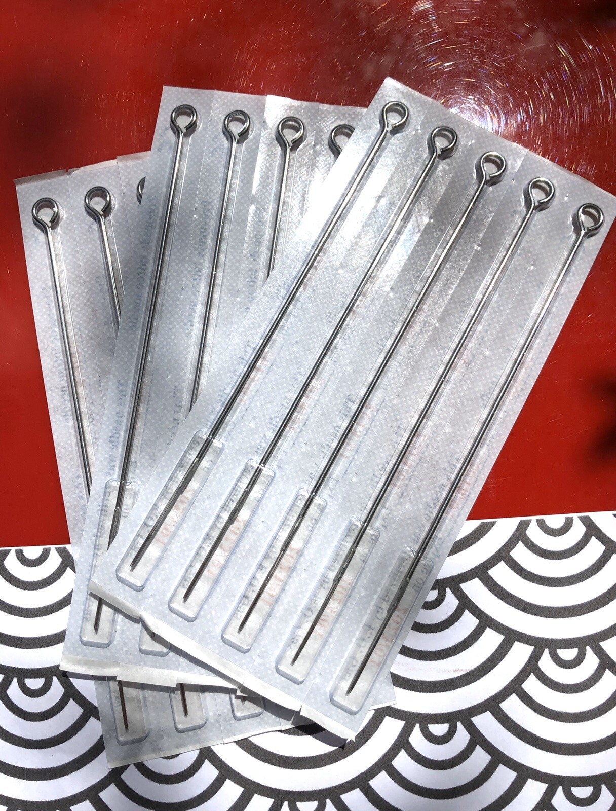 15 x TATTOO NEEDLES ROUND SHADERS 3 5 7 9 11 RS SHADER SHADING CHOOSE ...