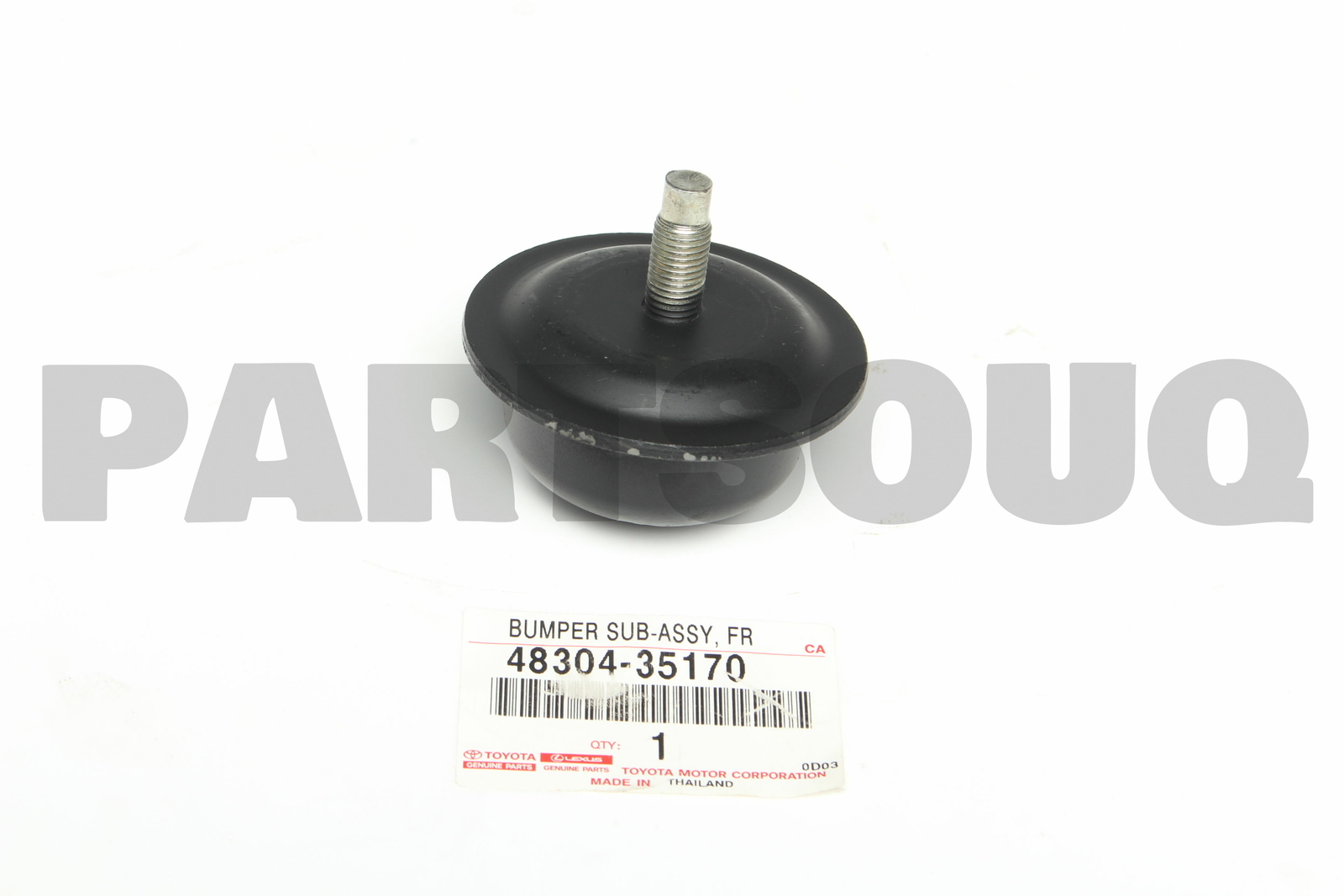 4830435170 Genuine Toyota BUMPER SUB-ASSY, FRONT SPRING, NO.1 48304 ...
