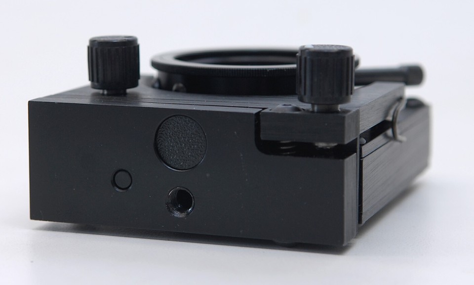 Newport LP-1 Five Axis Positioner For 1" Optics, Tilt/Tip. L-R/U-D, and ...