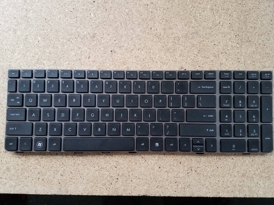 HP Probook 4530s Palmrest and Keyboard 638179-001 | eBay