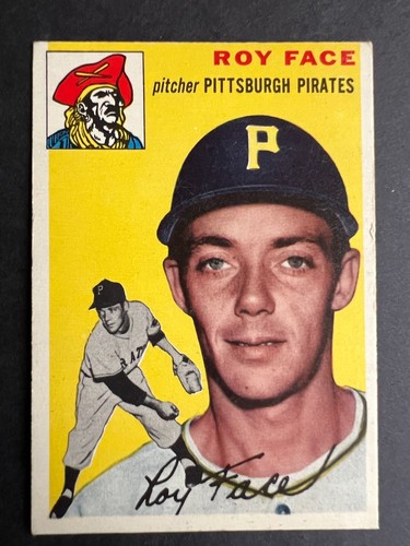 1954 Topps Roy Face #87 Pittsburgh Pirates Baseball Card | eBay