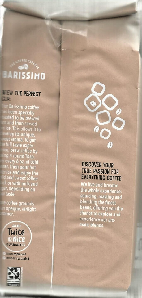 BARISSIMO COLD BREW Medium GROUND COFFEE 12-OZ BAG EXP 05/26 | eBay