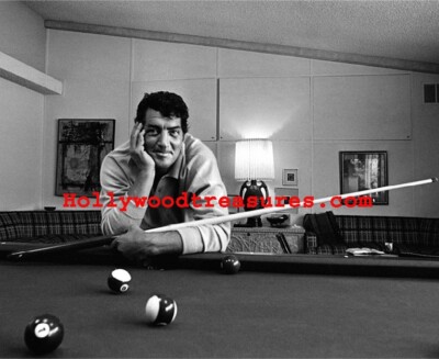 Dean Martin~Playing Pool~Pool Hall~Billiards~Shooting Pool~#4~8" x 10 ...