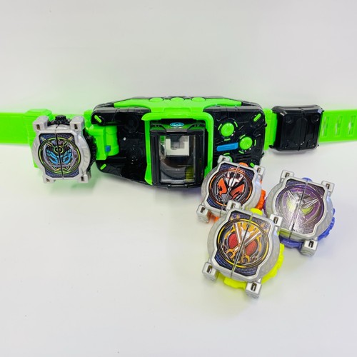 Kamen Rider Zi-O DX Beyond Driver & Miraid Ride Watch 4 Set Bandai Belt ...