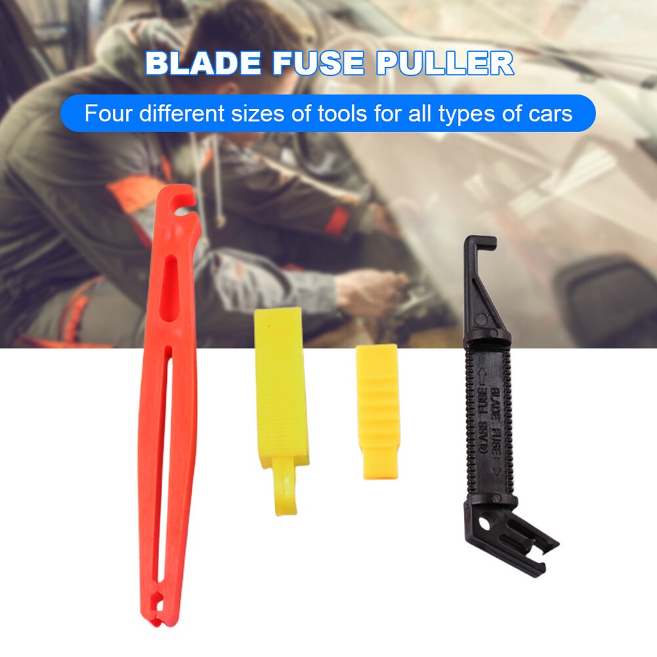 4Pcs Blade Fuse Puller Car Fuse Extractor Mini Fuse Puller for Car Fuse ...