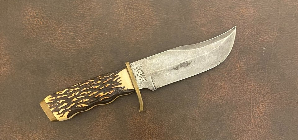 Schrade USA 171UH Uncle Henry Pro Hunter Knife w/ Sheath | eBay