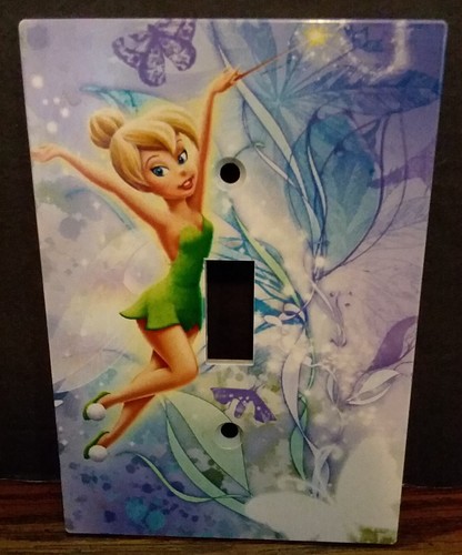 Disney Fairies Tinkerbell Single Toggle Light Switch Cover Plate ...