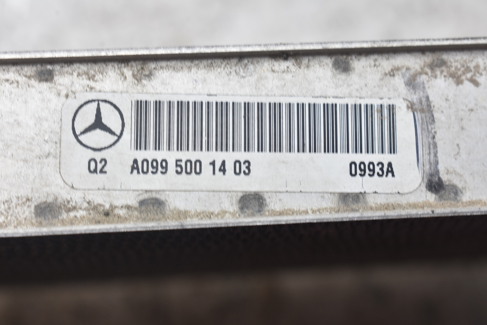 Mercedes GL ML GLE 550 GLS X166 W166 Intercooler Radiator Cooling ...