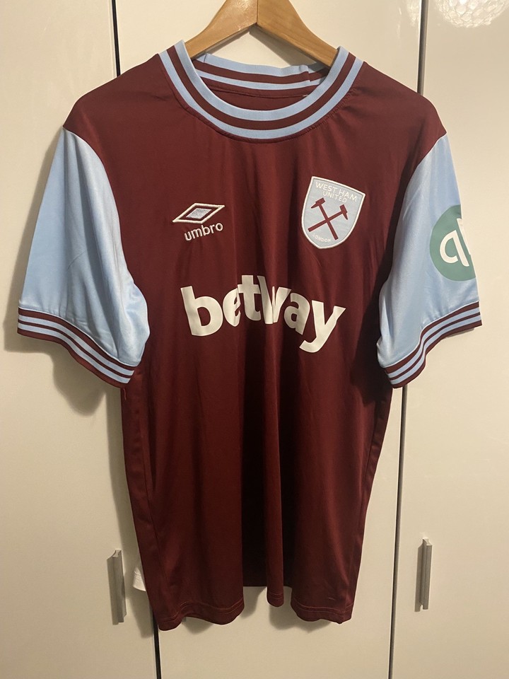 James Ward Prowse Signed West Ham 2024/25 Home Shirt with COA | eBay UK