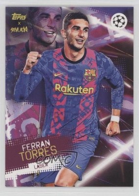 2021-22 Topps Football Festival by Steve Aoki Laser Ferran Torres | eBay