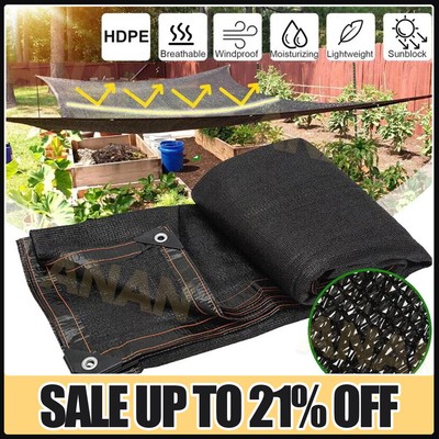 Sunblock Shade Cloth Sun Screen Mesh Plant Greenhouse Cover Tarp ...