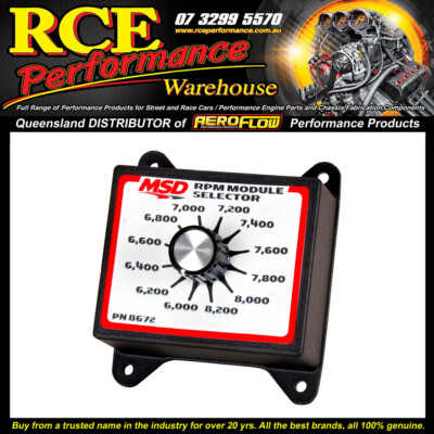 MSD 8672 RPM Module Selector 6.0k-8.2k | eBay