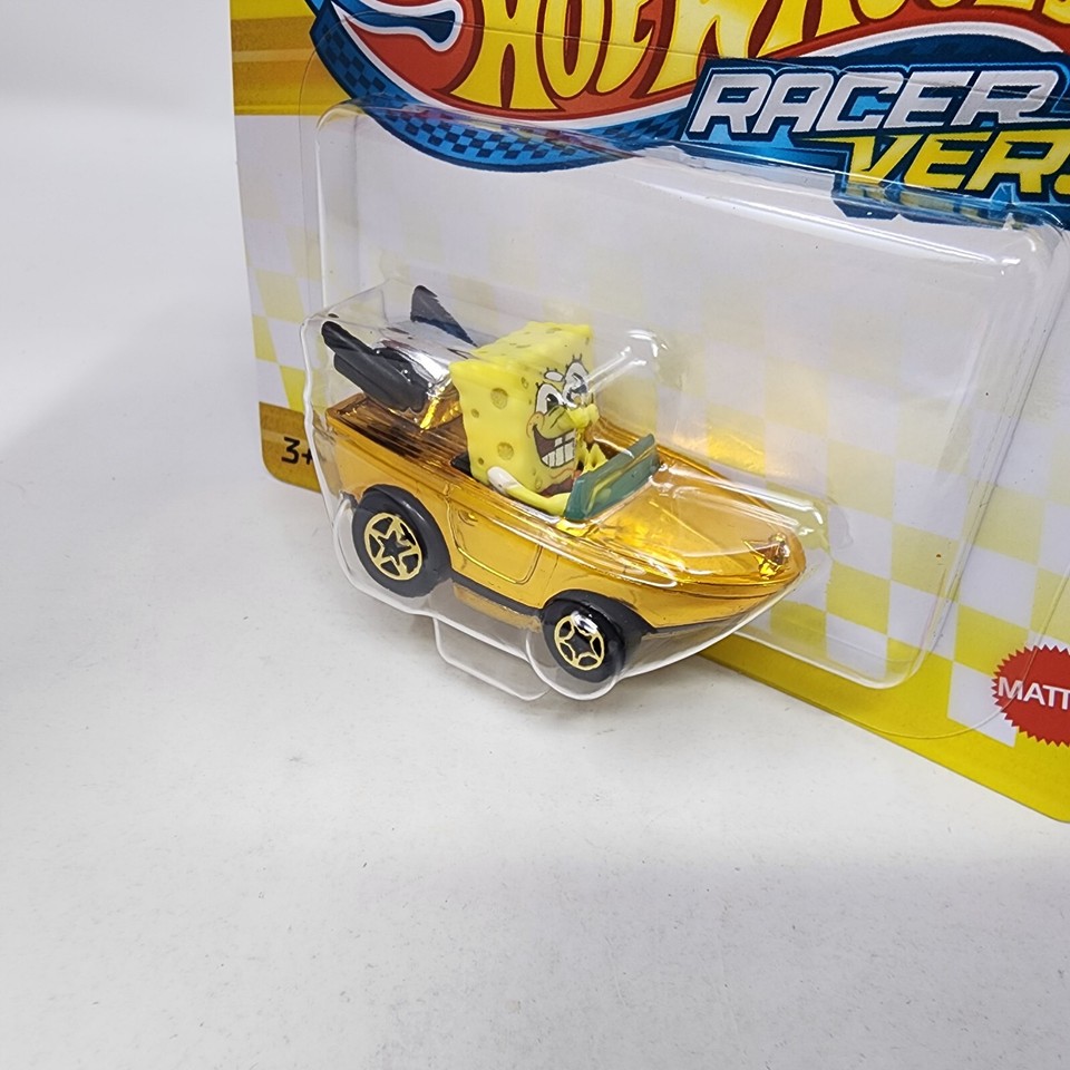 Spongebob Squarepants * GOLD Special Edition CHASE * 2025 Hot Wheels ...