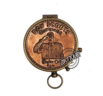 Vintage POCKET ARMY/NAVY COMPASS NAVIGATION TOOL HIKING CAMPING GIFT ...