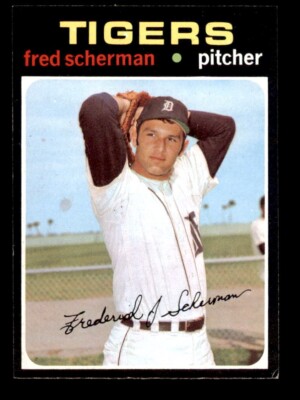 1971 Topps Baseball #316 Fred Scherman EX | eBay