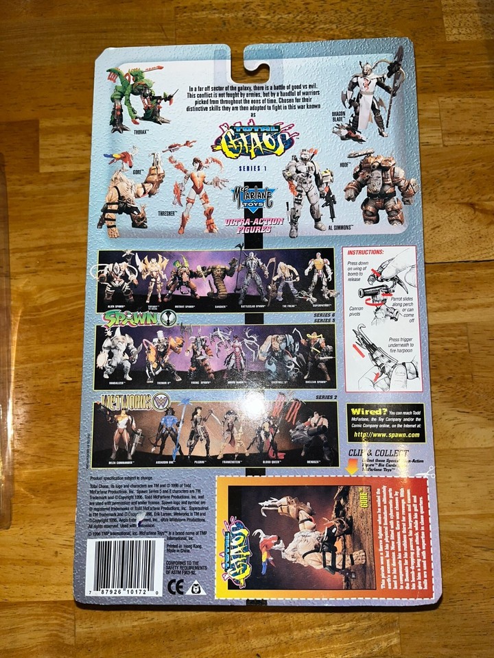 Todd McFarlane's Total Chaos Ultra-Action Figures GORE McFarlane Toys ...