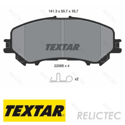 Front Brake Pads Set for Nissan Renault:X-TRAIL,KOLEOS II 2 D10604CA0A ...