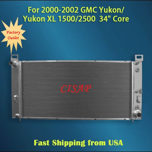 New All Aluminum Radiator Fit For GMC Yukon/Yukon XL 1500/2500 2000 ...