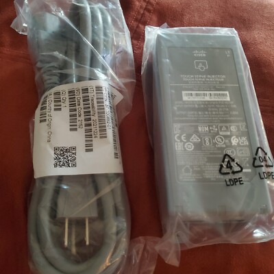 Cisco 341-100701-01 Touch 10 PoE Injector with power cord | eBay