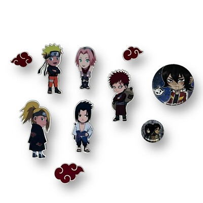 Naruto Shippuden Chibi Character Magnet Collection Anime Licensed ATOT ...