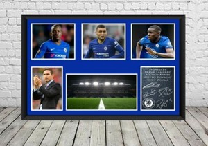 Chelsea FC Signed Photo Print Poster Autographed Football Memorabilia ...