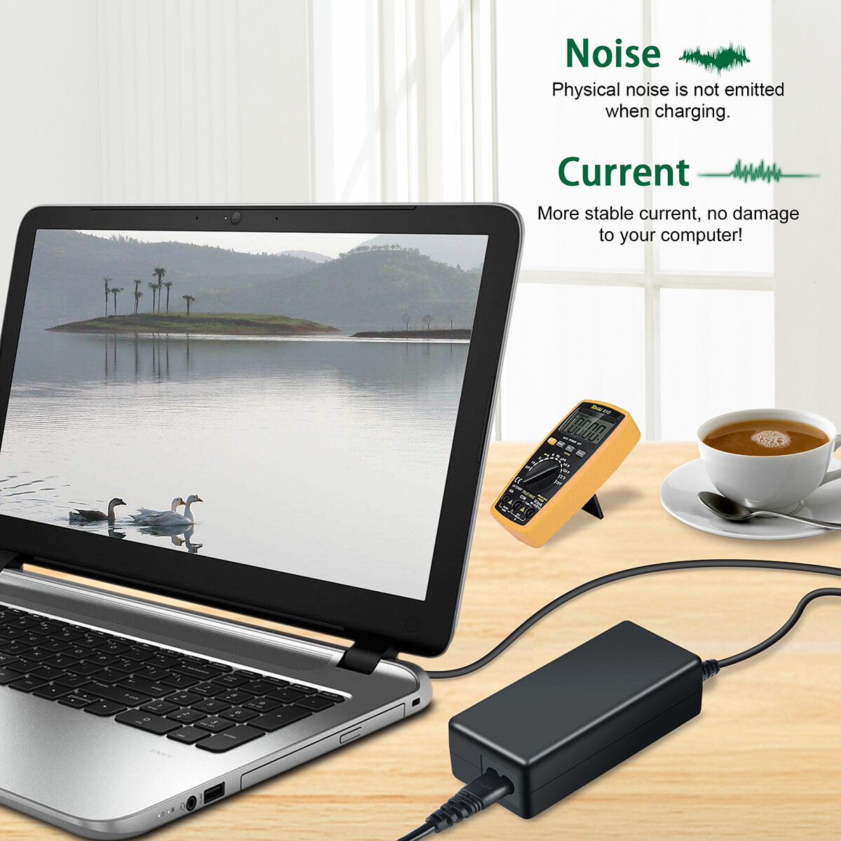 UL 6ft AC ADAPTER CHARGER FOR HP PROBOOK 4430S 4530S 6360B 6460B POWER ...