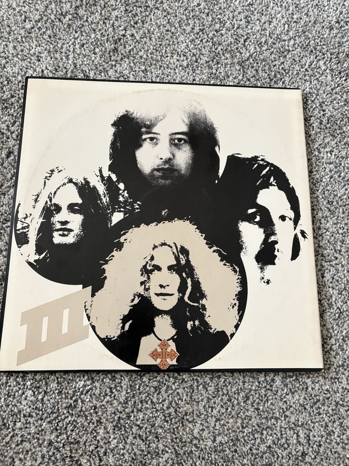 Led Zeppelin - Led Zeppelin III - Vinyl LP Record - 1970 W/ Wheel | eBay