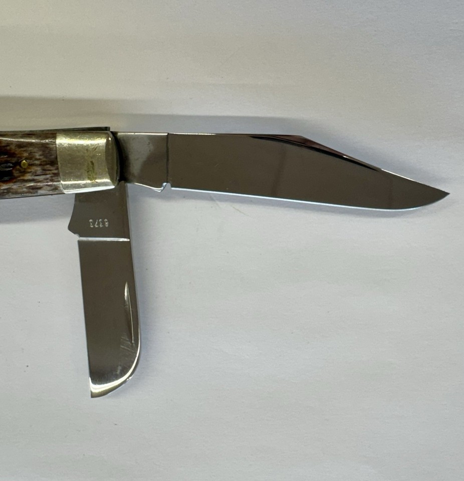 Case XX 6375 9 DOT 1980-1989 USA Jumbo STOCKMAN JACK KNIFE | eBay