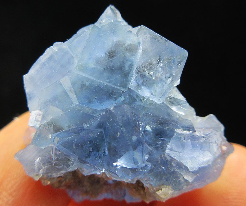9g double face blue FLUORITE cube crystals mineral specimens,China! | eBay