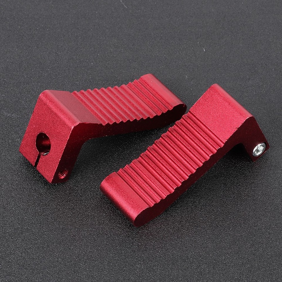 ⁺Red Mini Moto Racing Aluminum Alloy Footpeg Foot Rest Peg Footrest ...
