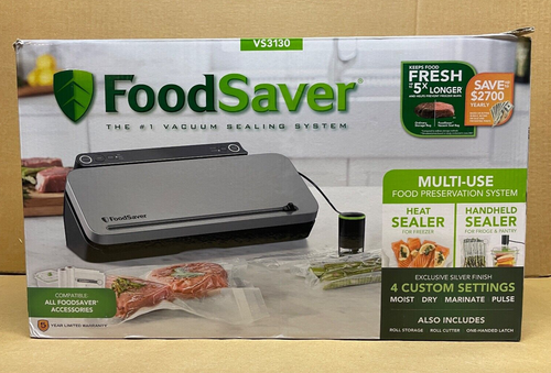 FoodSaver VS3130 Multi-Use Vacuum Sealer Food Preservation System Box & Manual | eBay