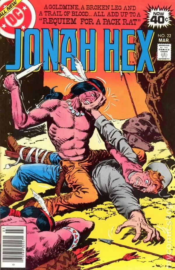 Jonah Hex #22 VG+ 4.5 1979 Stock Image Low Grade | eBay