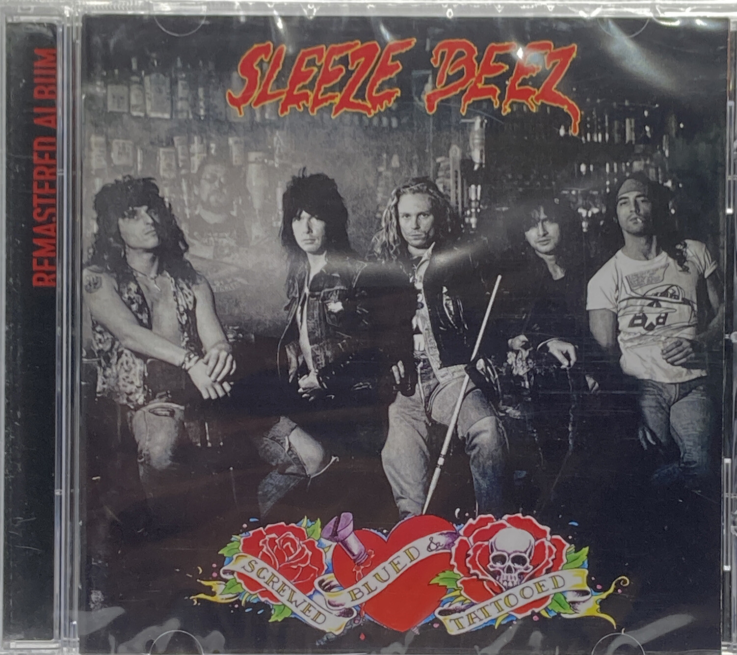 Screwed, Blued & Tattooed by Sleeze Beez (CD, 2022) Remastered ...