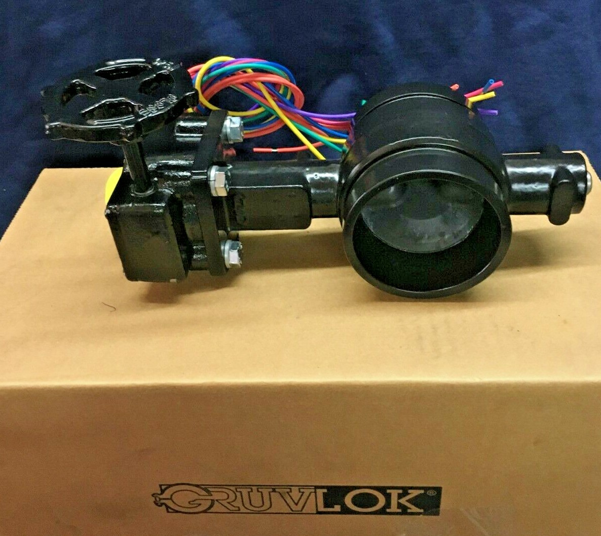 GRUVLOK ANVIL 7005015040 Butterfly Valve,Grooved,3",Iron INDOOR OUTDOOR ...