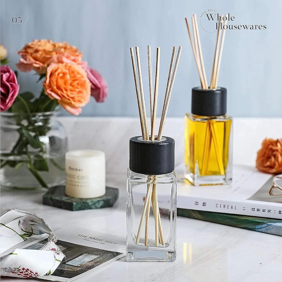 Whole HOUSEWARES Natural Diffuser Reeds Bottles Sticks | 2X4.7 Inch ...