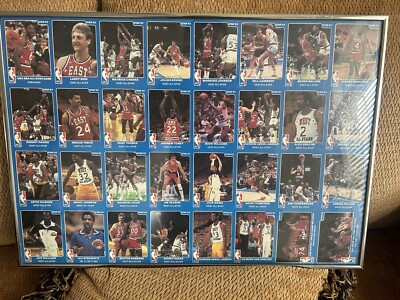 1983 Star basketball cards un cut sheet | eBay