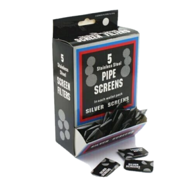 50 Pipe Screens Stainless Steel Metal Tobacco Smoking Pipe Filters 3/4 ...