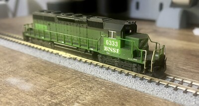 #1 KATO N Scale EMD SD40-2 Burlington Northern Santa Fe Patch BN Weathered DCC | eBay