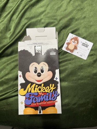 POP MART x Mickey Family Disney Keychain labubu CHIP - Open Box Sealed ...