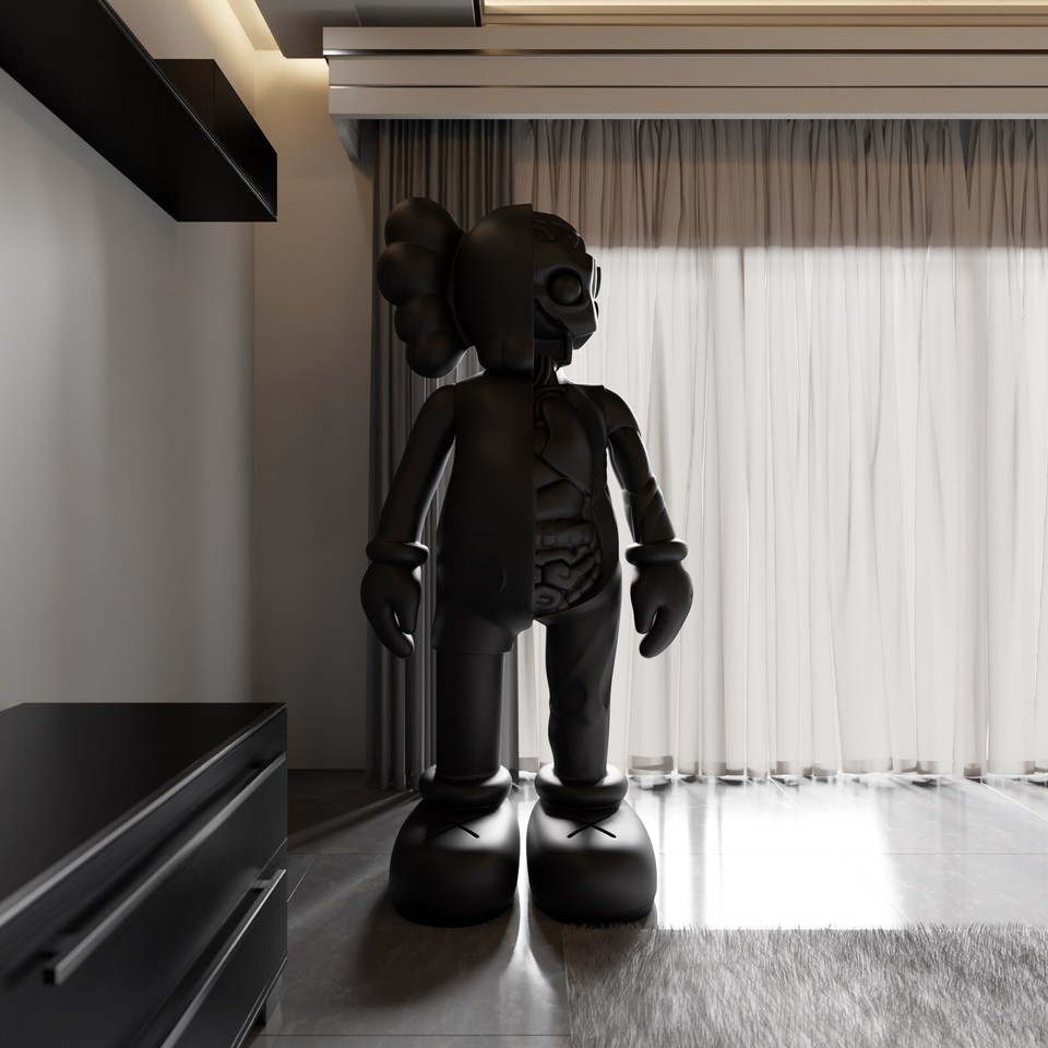 5ft !! KAWS Dissected Statue | eBay