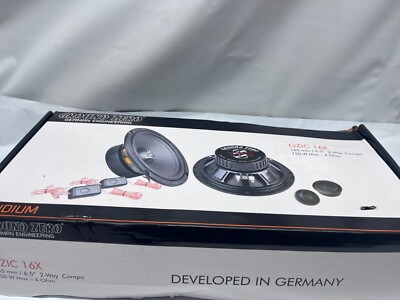 Ground Zero GZIC16X 6.5, 2-Way Compo, Box Damaged | eBay