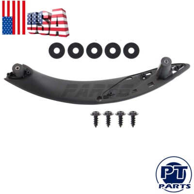 Black Front Left Inner Trim Door Pull Handle For BMW 51417279311 F30 ...