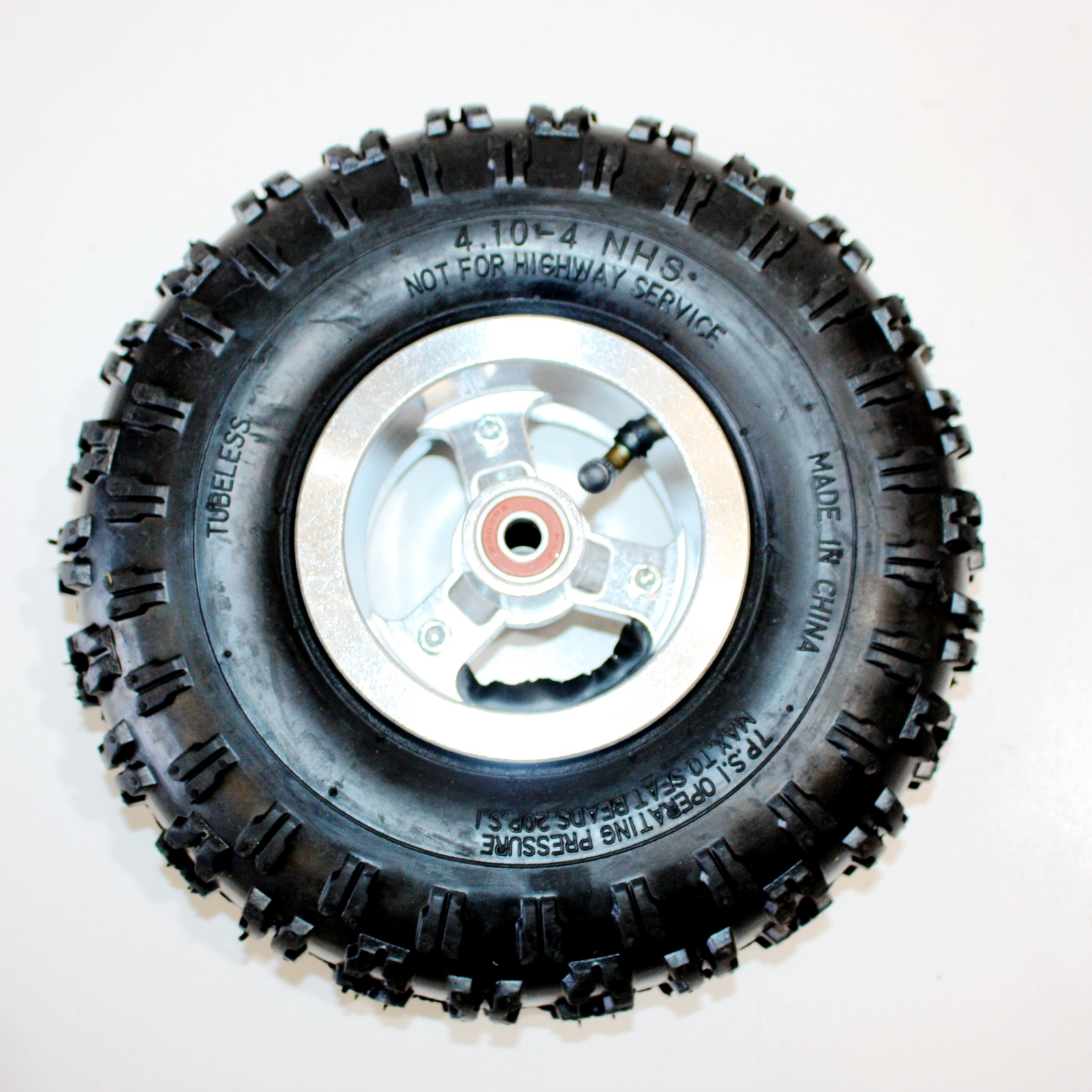 3.50 / 4.10 - 4 4" Inch Wheel Rim Tyre Tire 49cc Mini Quad Dirt Bike ...