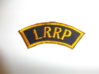 e1098 US Army Vietnam LRRP Long Range Recon Patrol tab IR13A | eBay