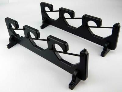 3 Fishing Rod Pole Reel Holder Gunwale Boat Mount Rack Bungee Secure | eBay