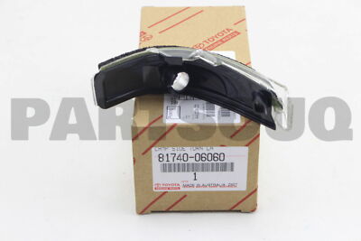 8174006060 Genuine Toyota LAMP ASSY, SIDE TURN SIGNAL, LH 81740-06060 ...