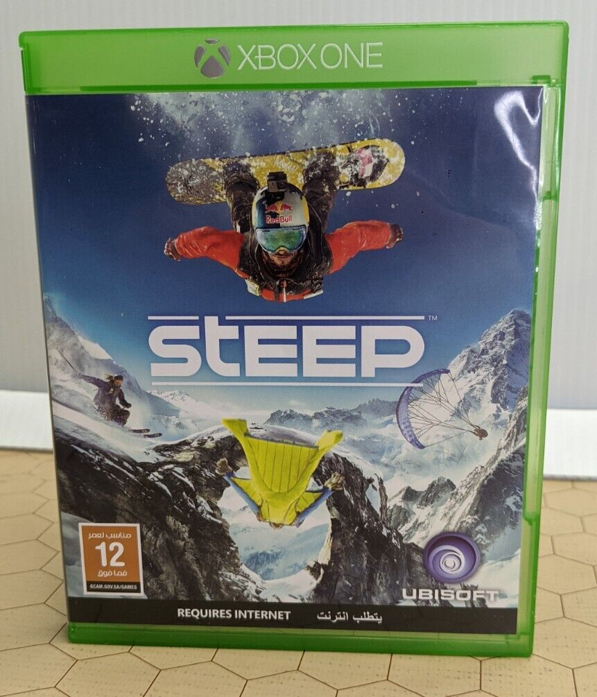 Steep (Xbox One Ubisoft 2016 PAL European) Case Disk & Manual | eBay